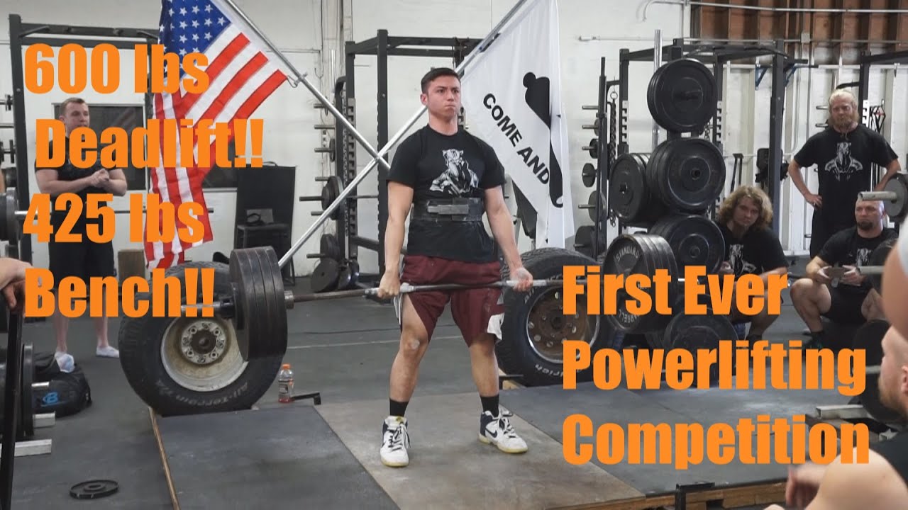 First Powerlifting Competition (also highlights of stronger lifters ...