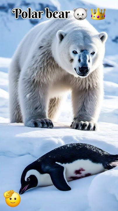 Polar bear vs. penguin #shorts #animalcomparison #bear #penguin # ...