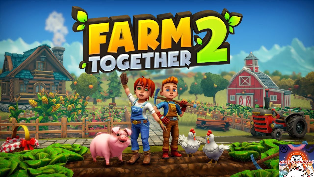 Farm Together 2 Split Screen Gameplay #1 - A farming simulator that's ...