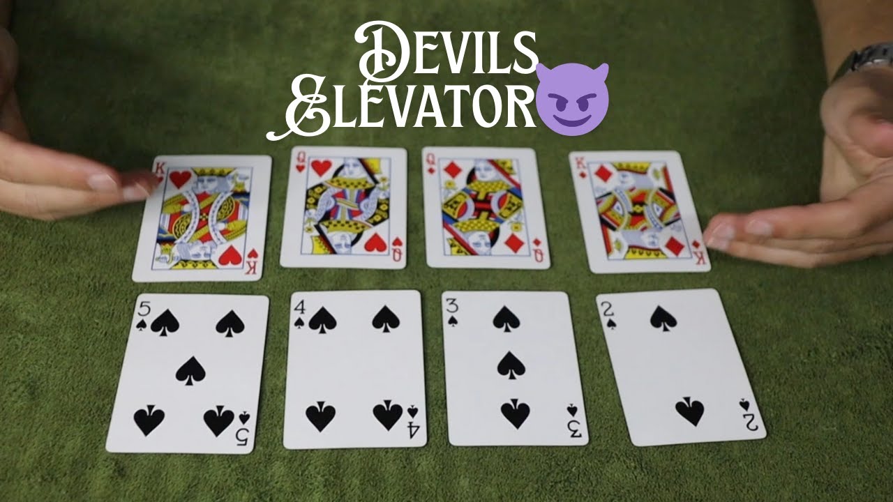 GENIUS Card Trick Tutorial - Devils Elevator - YouTube