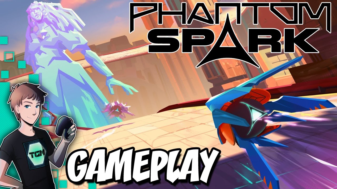 Phantom Spark Demo Gameplay - It's Basically Sci-fi Trackmania! - YouTube