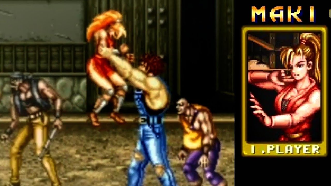 気力勝負 ファイナルファイト2 マキ FF2 Final Fight 2 リョナ Ryona - YouTube