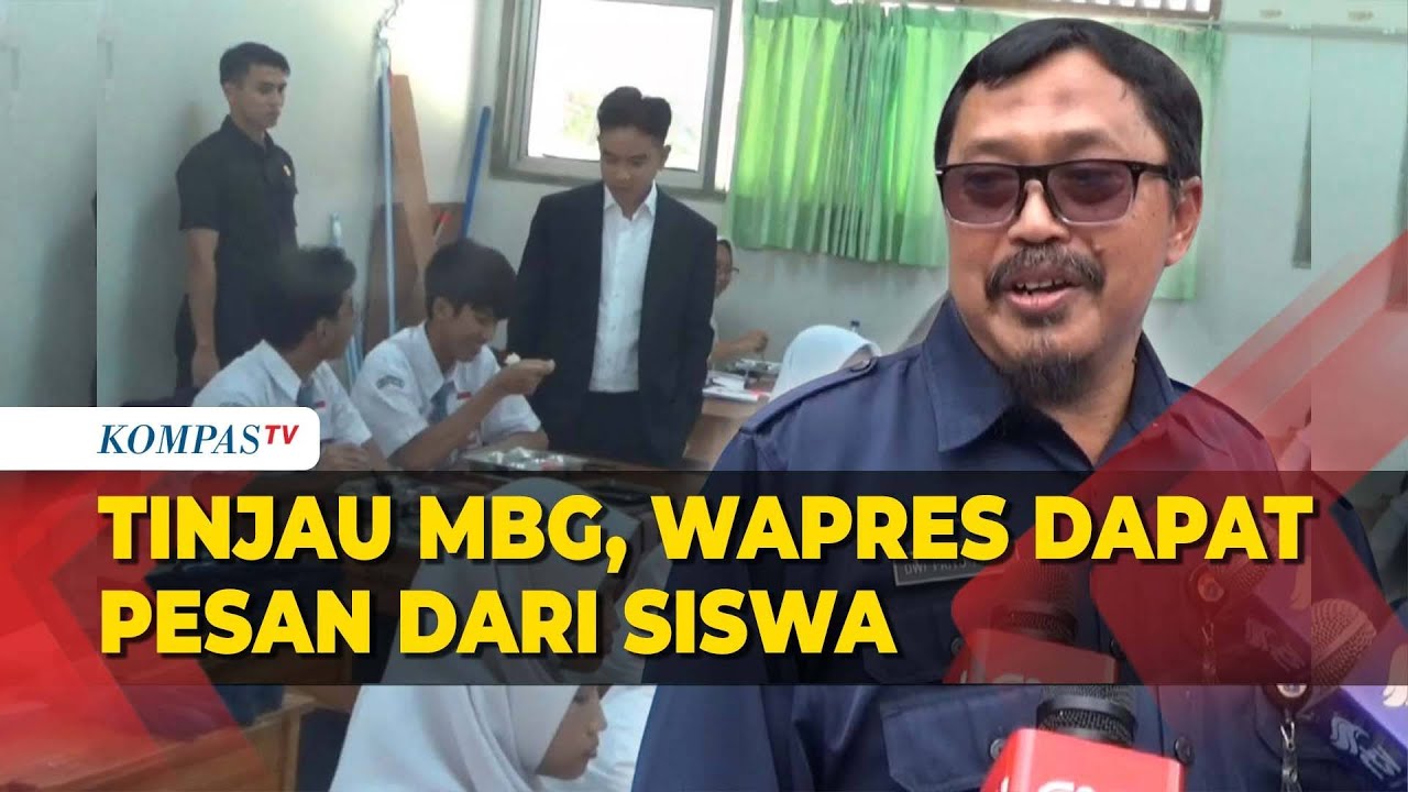 Usai Wapres Gibran Meninjau Pelaksanaan MBG di SMA Negeri 60 Jakarta ...