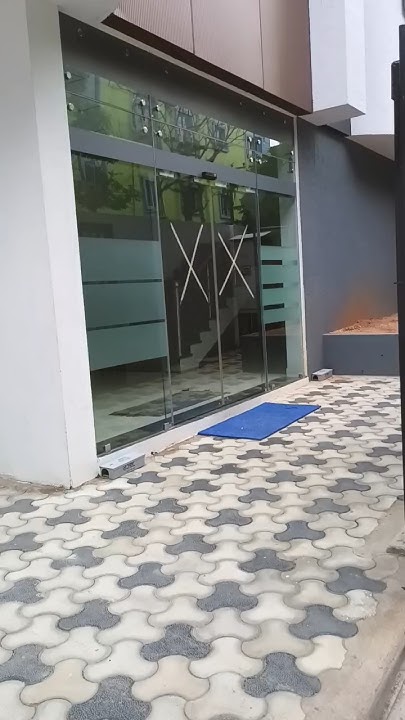 Amazing Automatic Glass Door Open & Close System #shorts - YouTube