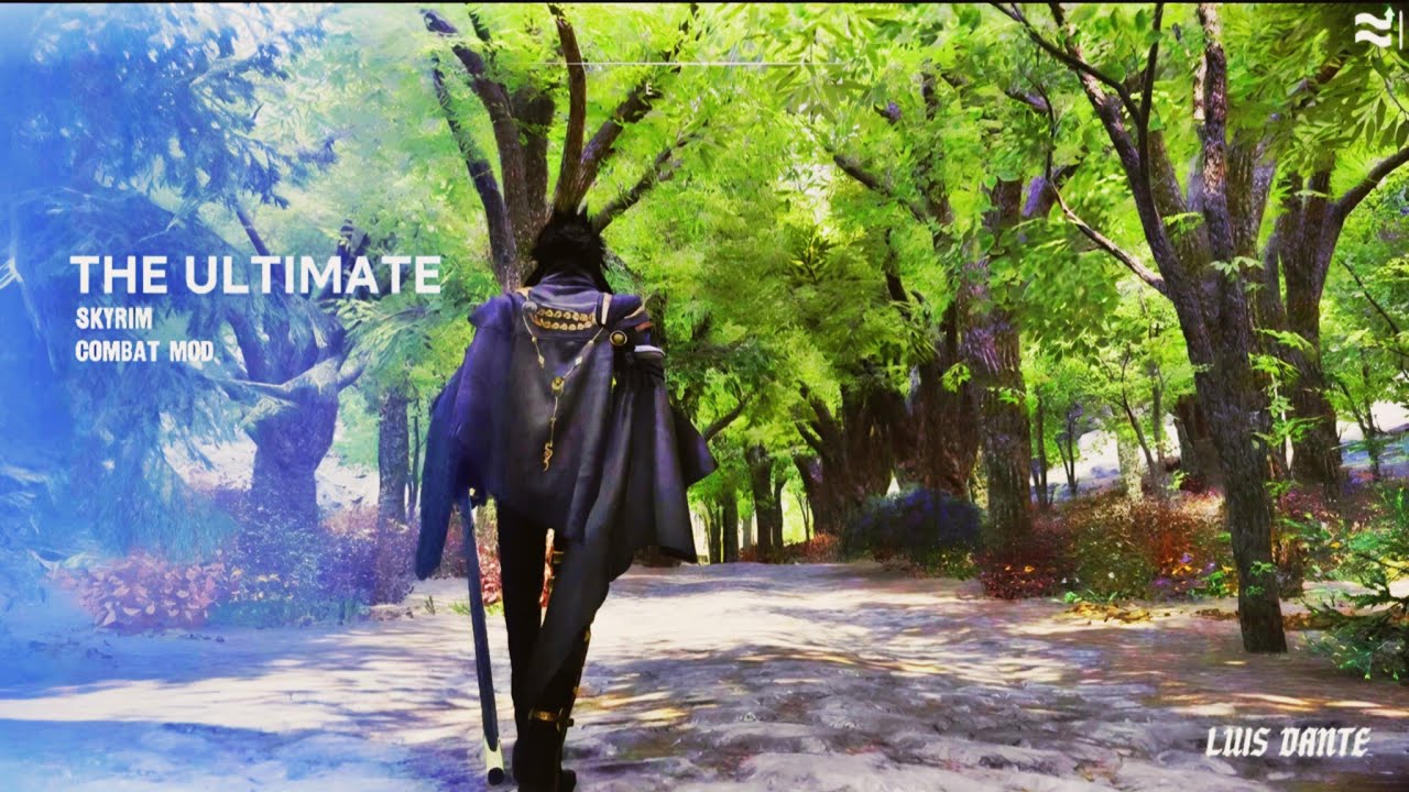 SKYRIM COMBAT 2025 : Turn SKYRIM to Isekai World with MOD - YouTube
