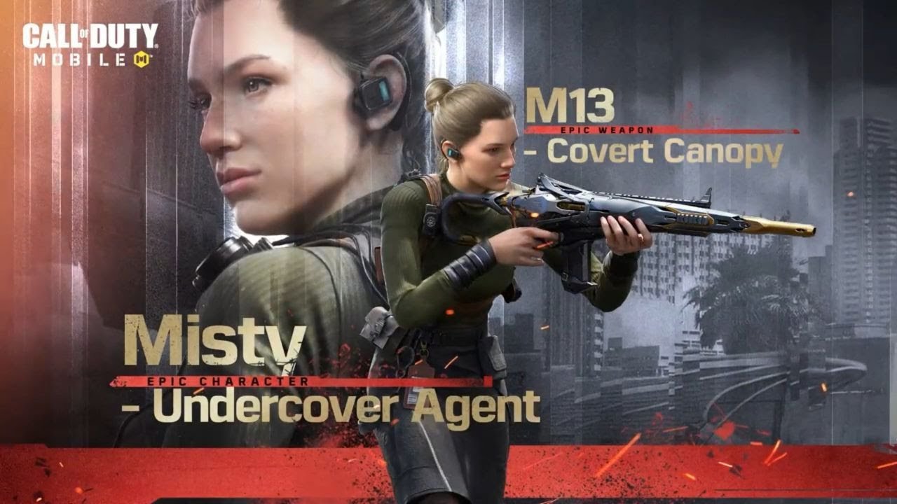 *NEW*MISTY UNDERCOVER AGENT GAMEPLAY | SEASON 8 | CALL OF DUTY MOBILE ...
