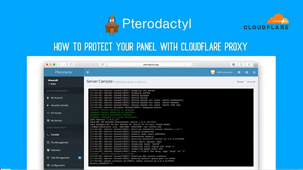TUTORIAL CARA MEMASANG ANTI DDOS DI PANEL PTERODACTYL || CARA PASANG CLOUDFLARE DI PANEL ...