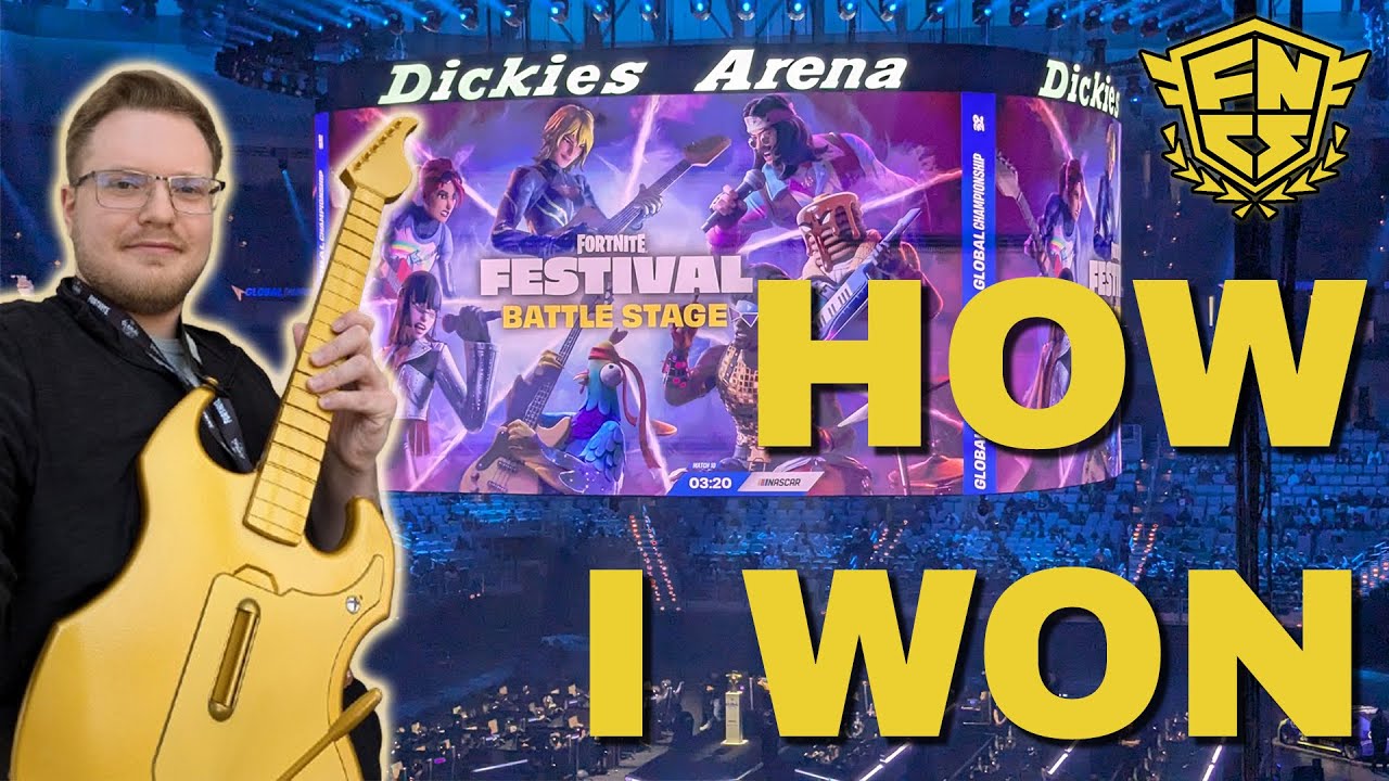 How I became the World's First Fortnite Festival Battle Stage Champion ...