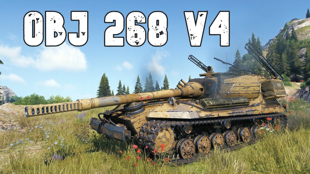 World of Tanks Object 268 Version 4 - 8 Kills 10K Damage - YouTube