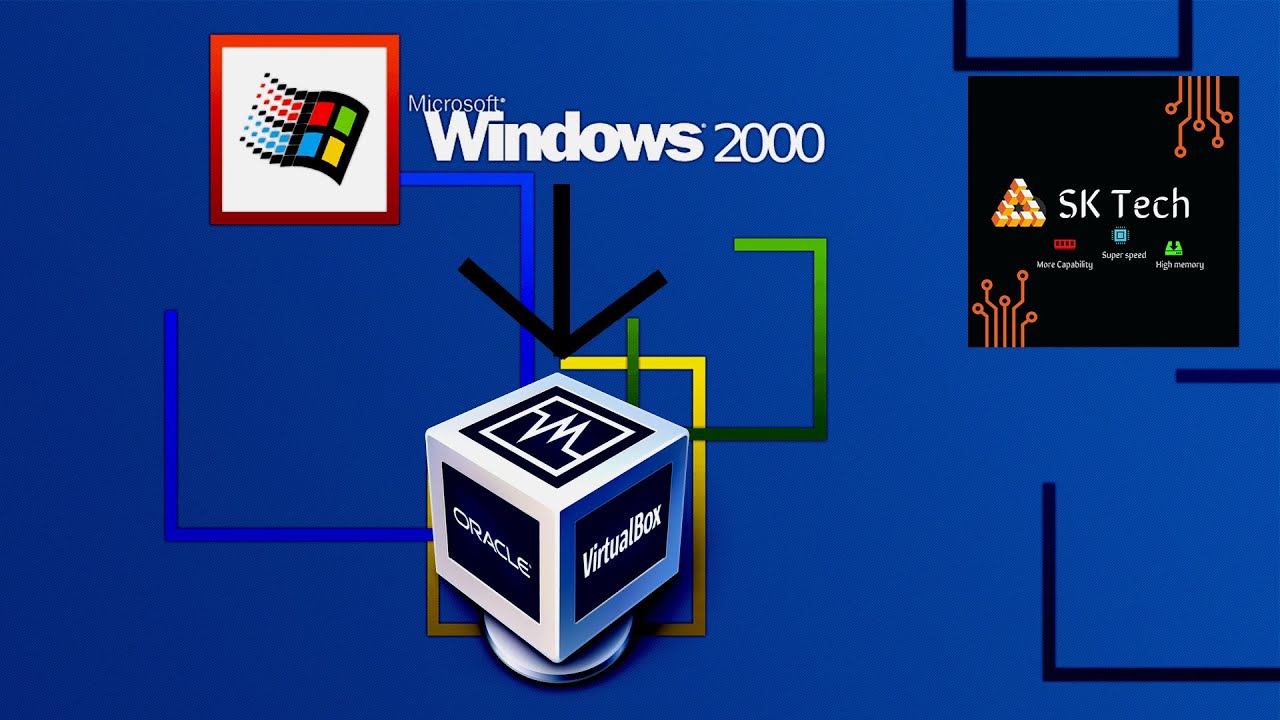 How to install Winows 2000 in VirtualBox - YouTube