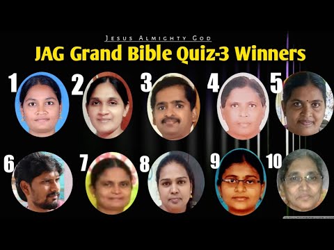 𝐉𝐀𝐆 𝐆𝐑𝐀𝐍𝐃 𝐁𝐈𝐁𝐋𝐄 𝐐𝐔𝐈𝐙-𝟑 𝐖𝐈𝐍𝐍𝐄𝐑𝐒 | 𝑇𝑒𝑙𝑢𝑔𝑢 𝐵𝑖𝑏𝑙𝑒 𝑄𝑢𝑖𝑧 𝑊𝑖𝑛𝑛𝑒𝑟𝑠 - YouTube