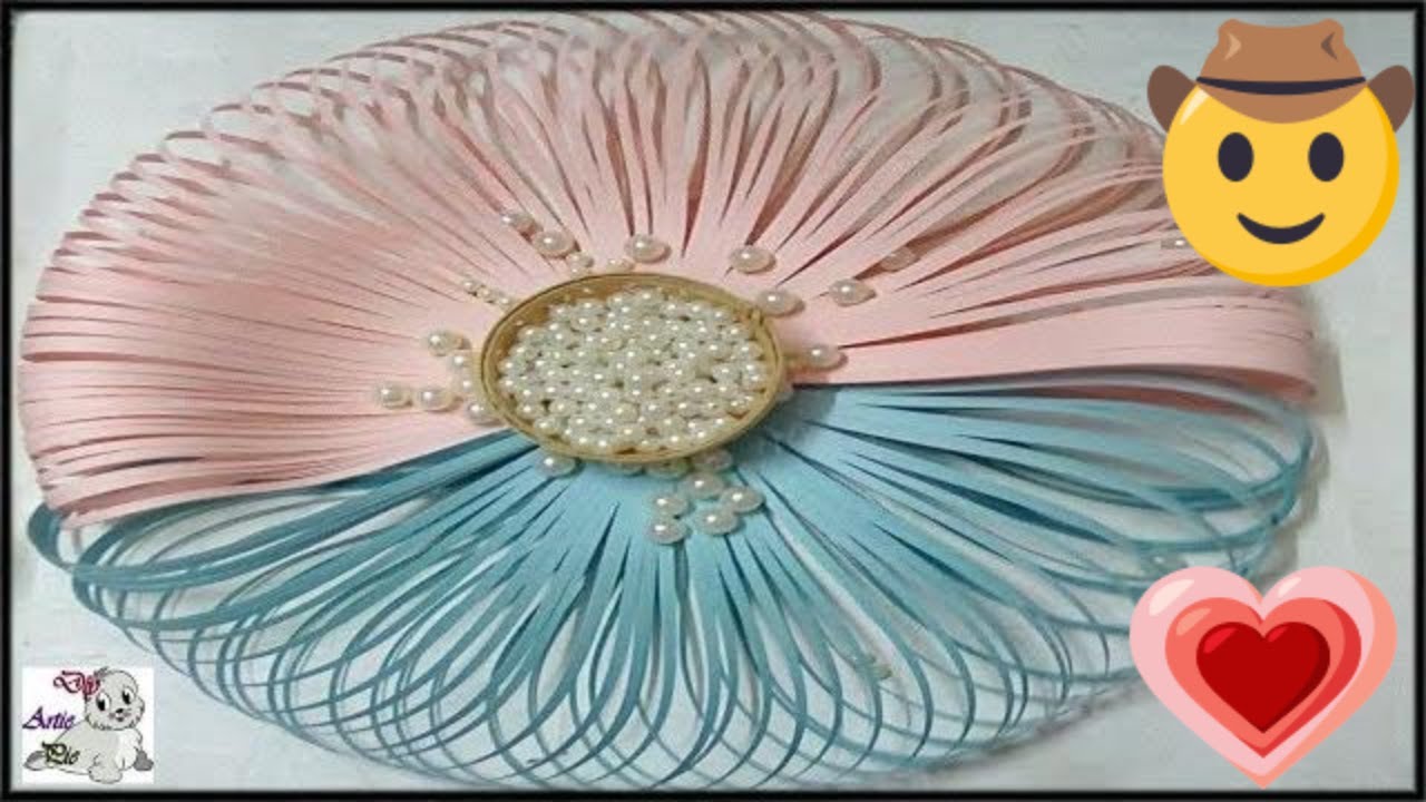 #152 How To Make Pearl Beaded Paper Earrings || Diy || Jewellery Making ...