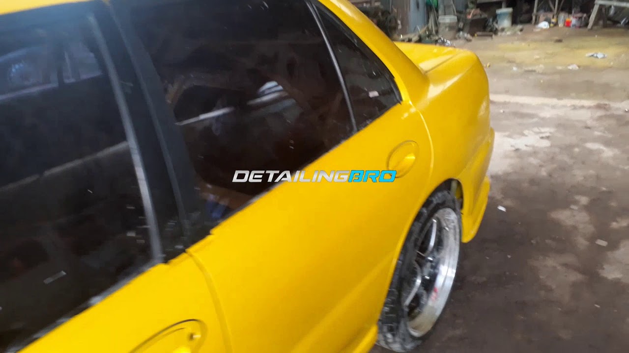 Mitsubishi Lancer GTi CB5 restoration part 4 - YouTube