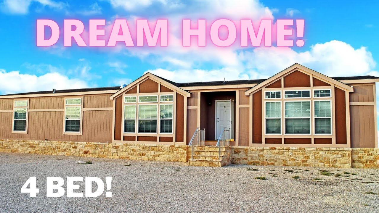 DREAM Modular Home!! 4 Bed 2 Bath Hillcrest IV Home Tour - YouTube