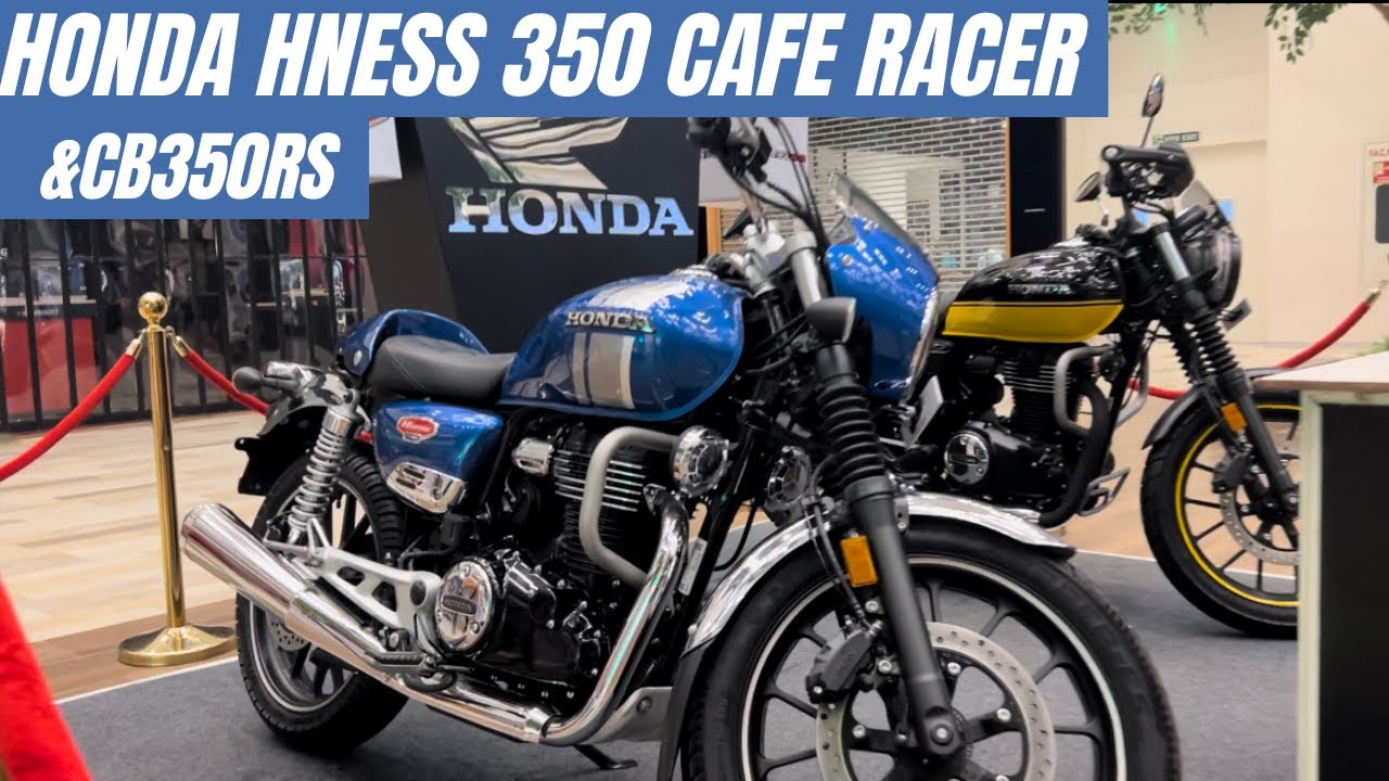 ALL NEW 2023 HONDA CB350RS AND HNESS350 CAFE RACER | PREMIUM HONDA 350S ...