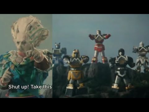 Power Rangers Extra Battles: Scarecrow vs Rangers & Shogun Zords. - YouTube