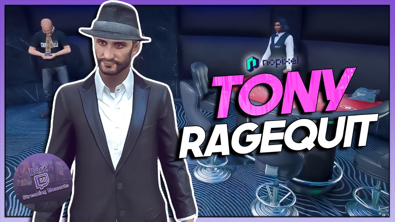 TONY RAGEQUITS THE CASINO - BEST OF GTA RP #649 | NoPixel 3.0 ...