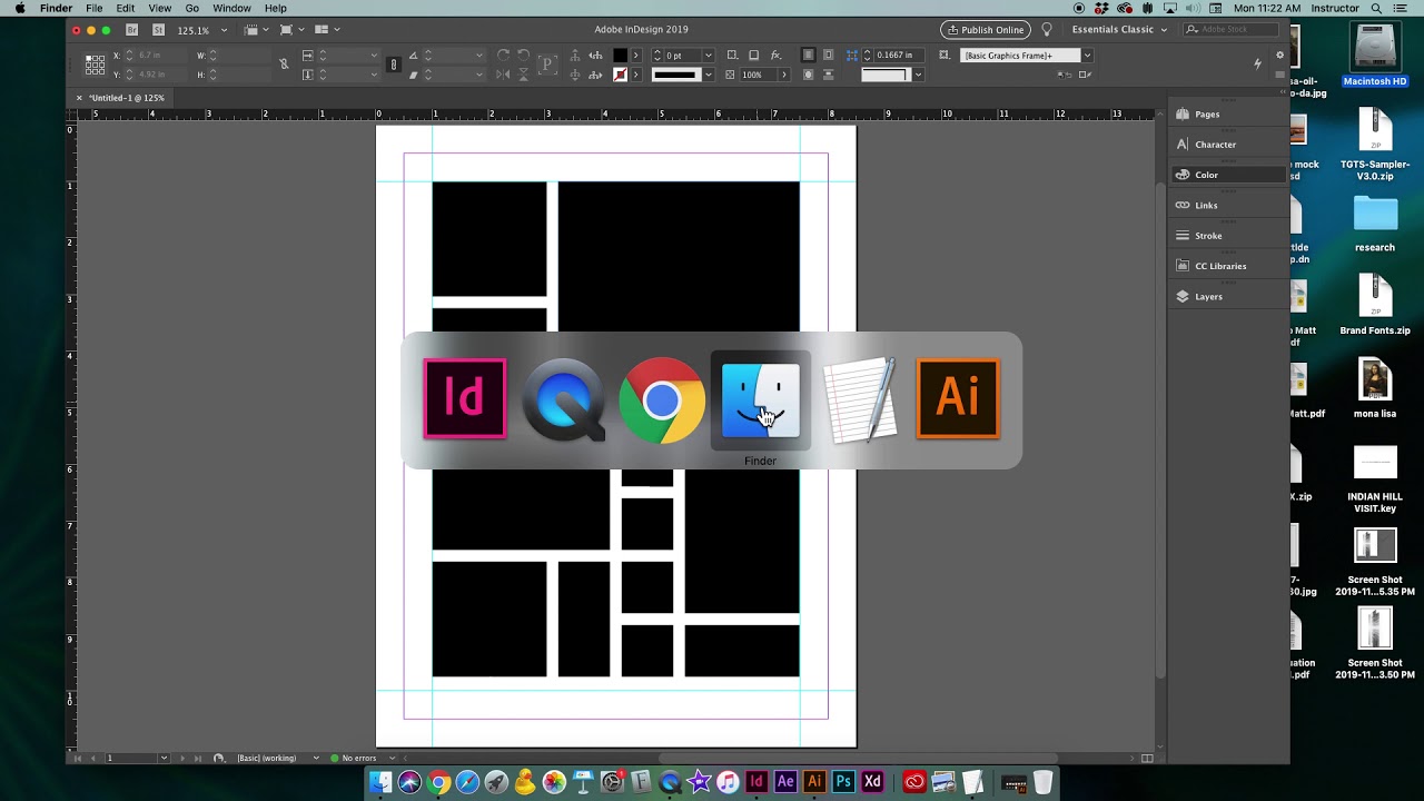 INDESIGN: MOODBOARD TUTORIAL - YouTube