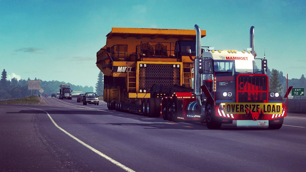 ATS 1.36//__ Peterbilt 389/_ Oversize Load/---Page---Kingman, - YouTube