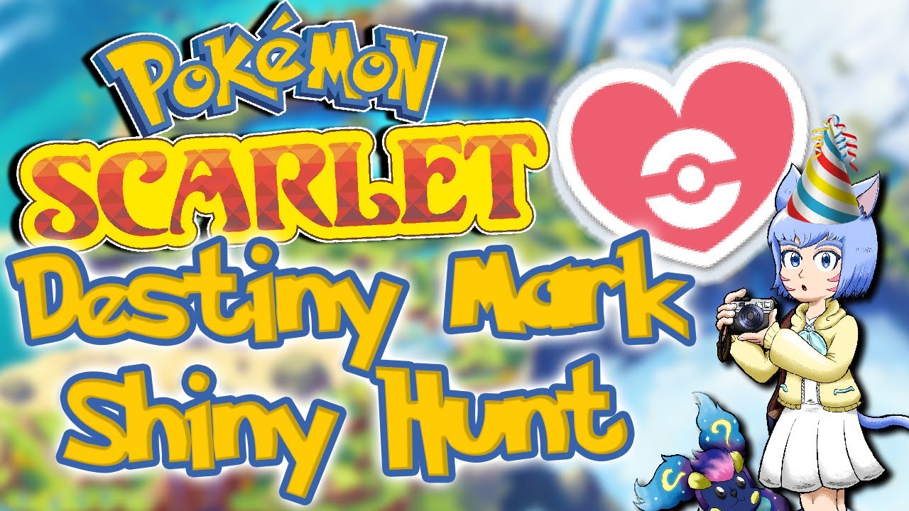 Shiny Destiny Mark Hunt - Birthday Stream - Pokémon Scarlet - !points ...