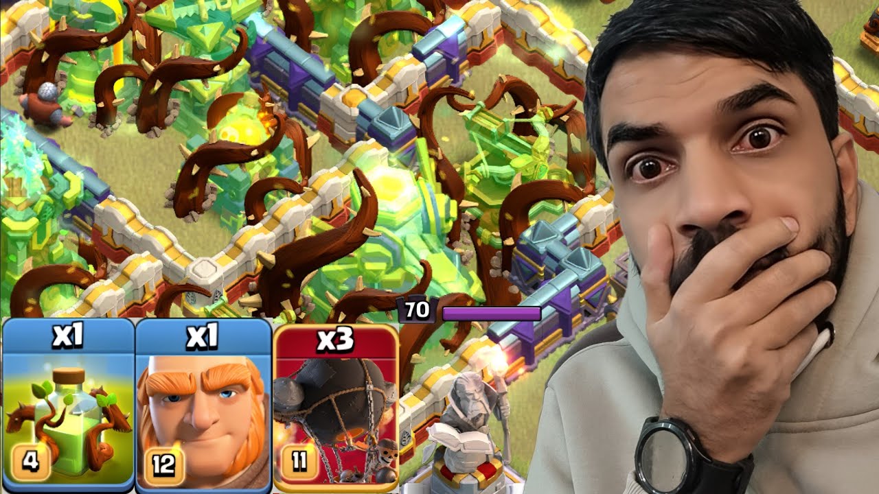 NEW TOWN HALL 16 OVERGROWTH SPELL surprised the ENEMY | Clash of clans ...