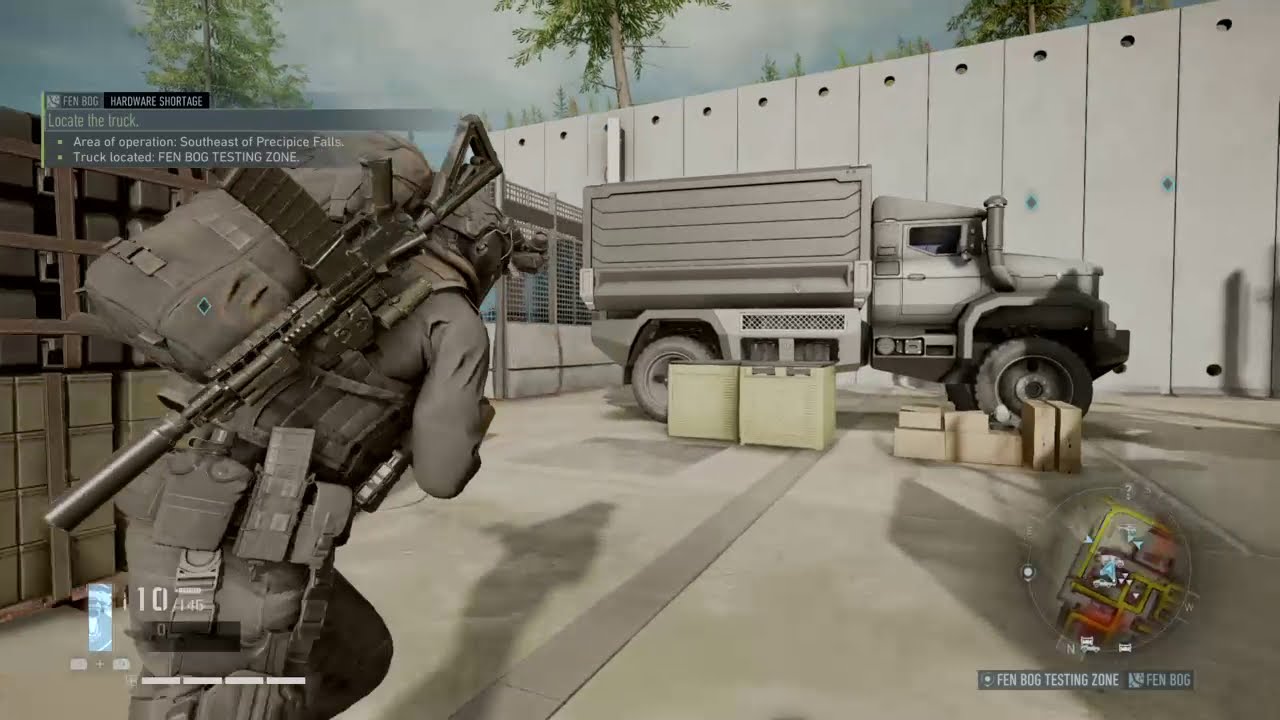 TOM CLANCY'S GHOST RECON: MISSION STEAL THE ENEMY TRUCK - YouTube