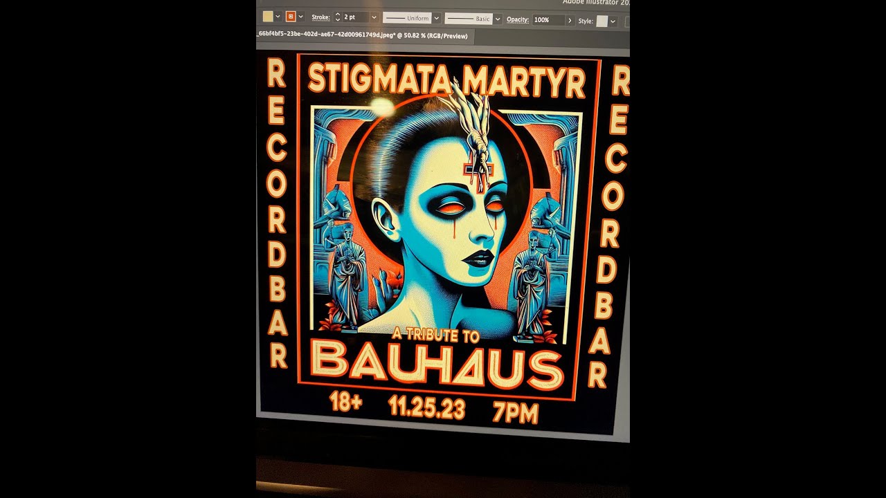 Stigmata Martyr Bauhaus Celebration 24/25-NOV-2023 Reverb Lounge/Record ...