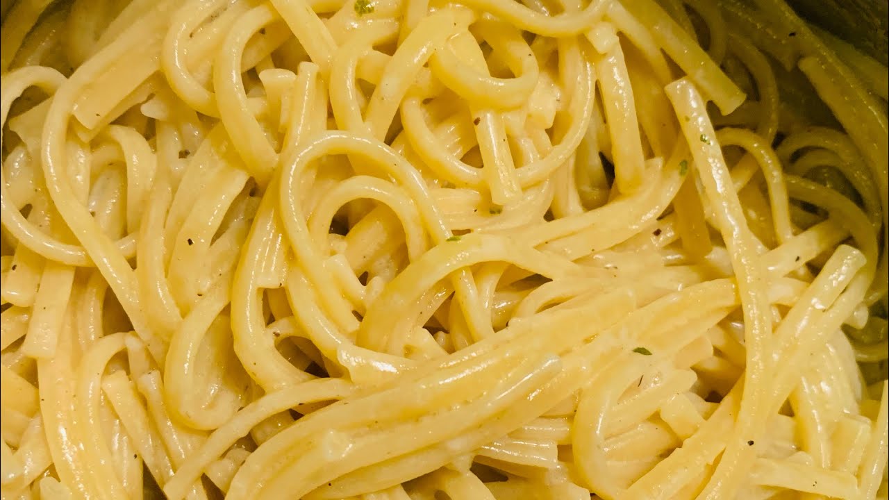 Amazing Spaghetti With Chicken, and Juicy Shrimp - YouTube