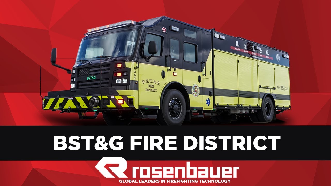 BSTG Fire District's New Rosenbauer Story! - YouTube