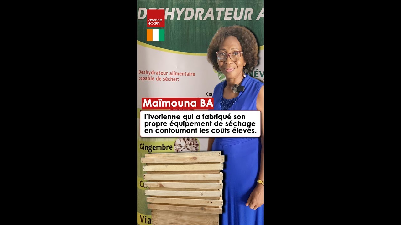 De la nécessité à l'invention : l'ivoirienne Maïmouna BA a fabriqué son ...