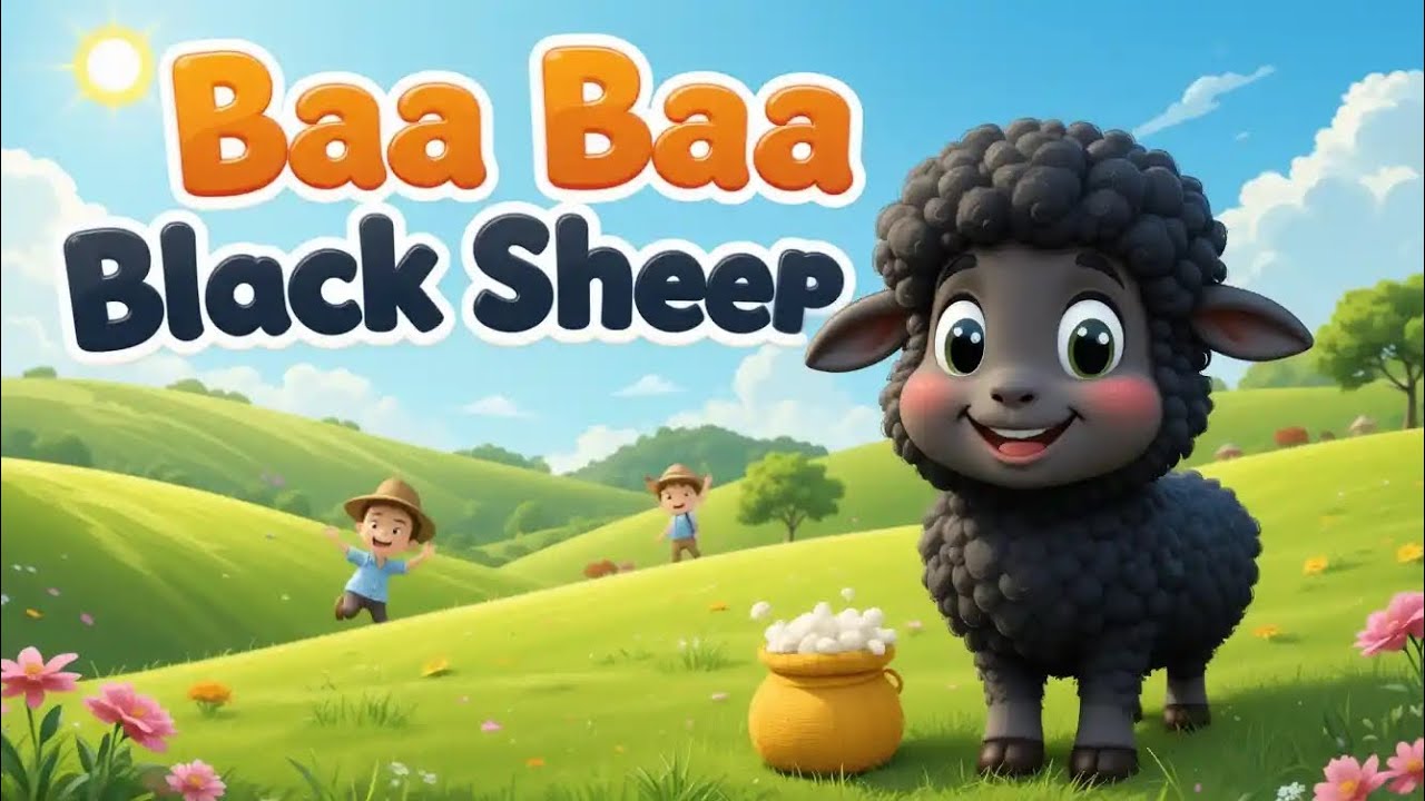 Baa Baa Black Sheep - Fun Nursery Rhyme for Kids | Animated Rhymes ...