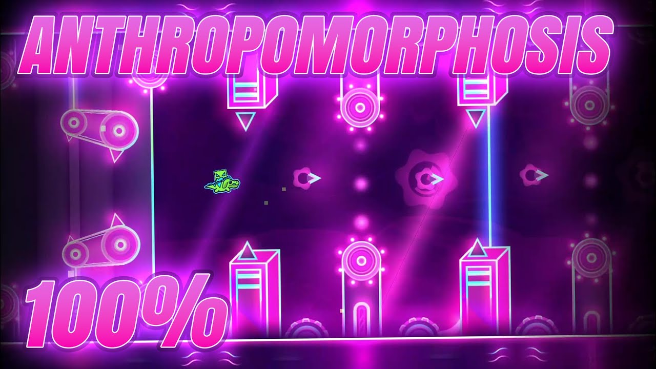 "anthropomorphosis" by NogZ (Easy Demon) | Geometry Dash. - YouTube