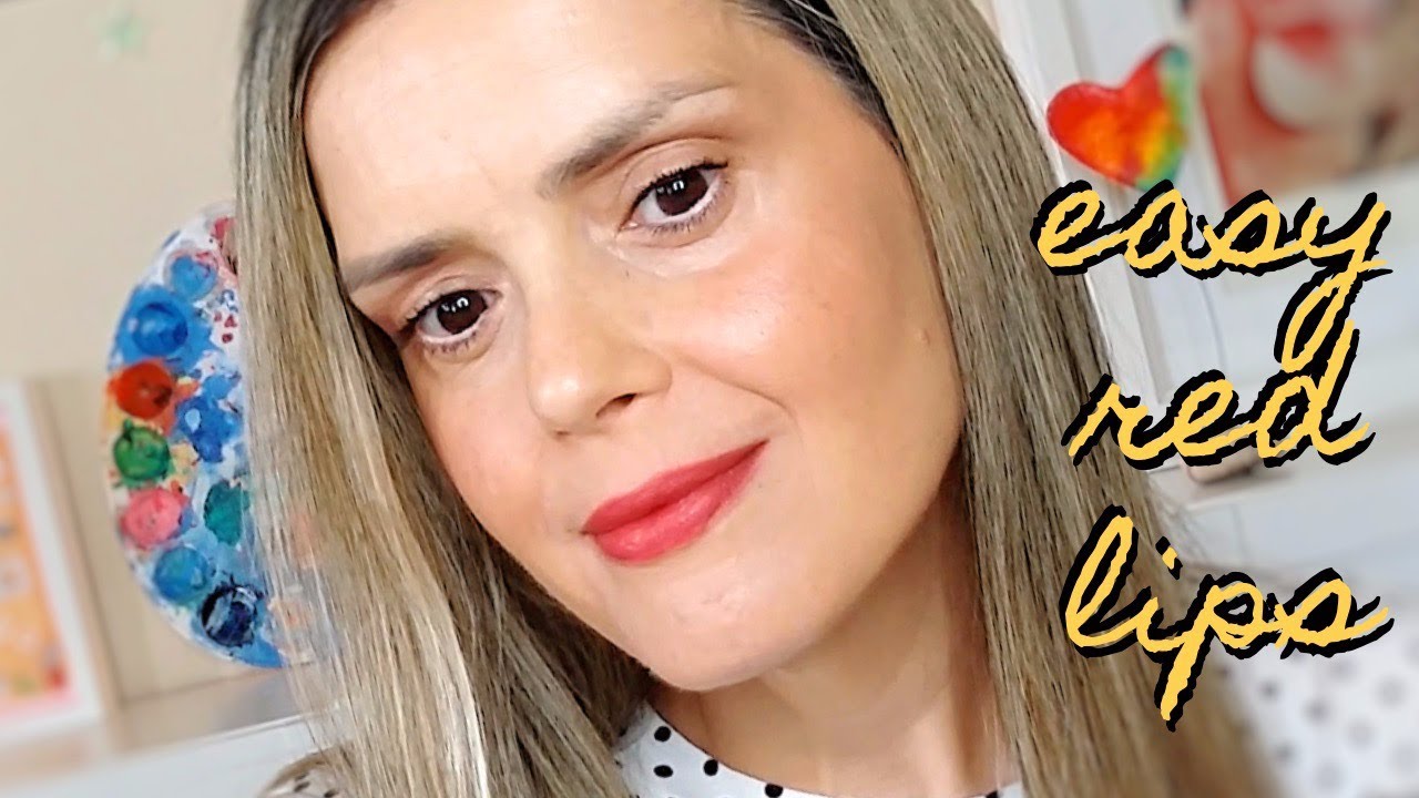 ΑΠΛΟ & ΕΥΚΟΛΟ ΠΡΩΪΝΟ ΜΑΚΙΓΙΑΖ ΜΕ ΚΟΚΚΙΝΟ ΚΡΑΓΙΟΝ 💋 10ΛΕΠΤΟ ΦΥΣΙΚΟ ...