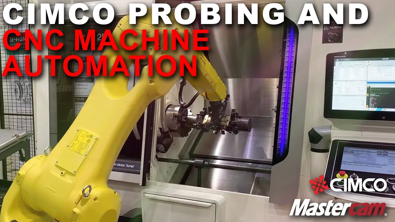 CIMCO Probing and CNC Machine Automation - YouTube