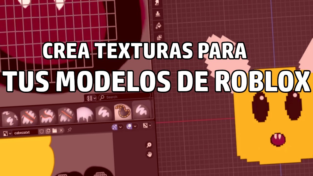 Como pintar Texturas en blender y enviarlo a ROBLOX Studio p2 # ...