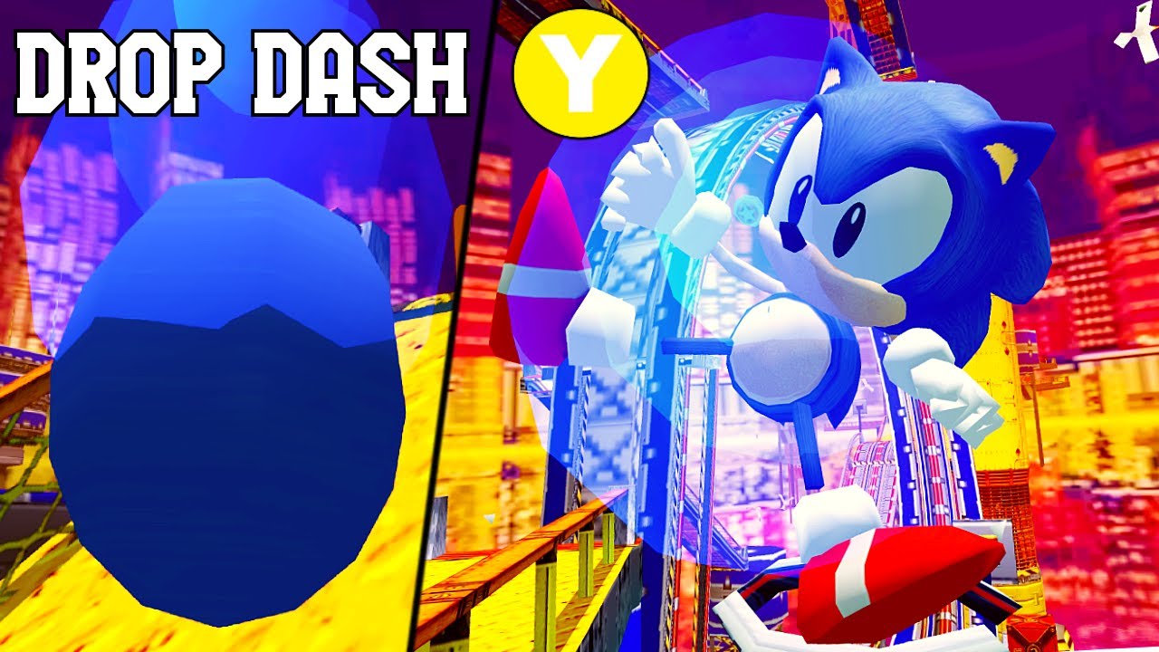 Classic Sonic Adventure 2: Drop Dash Edition! - YouTube