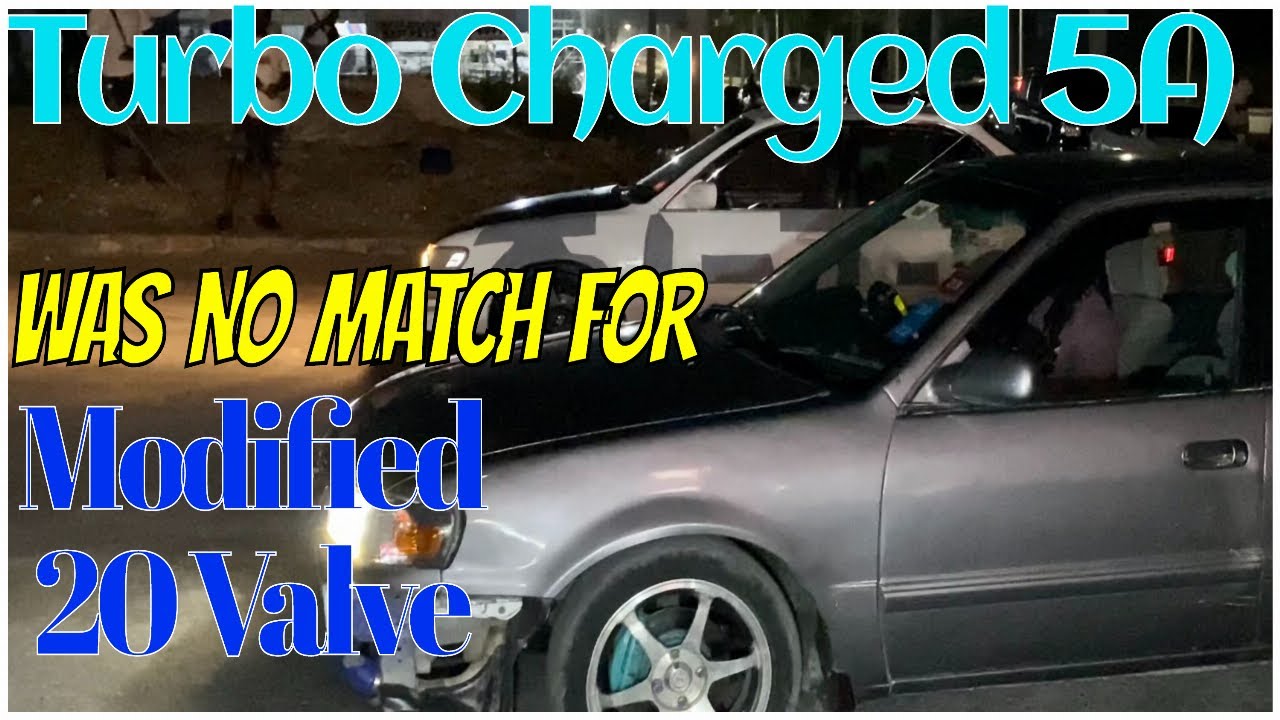 Turbo Charged 5A Was No Match For Modified 20 Valve 🇯🇲 - YouTube