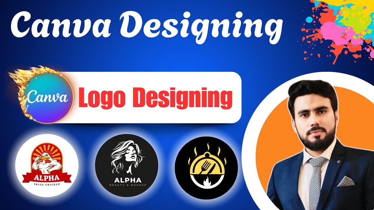 Lec 4 | How to Make a Logo Using Canva ? Canva Designing Mastery Course ...