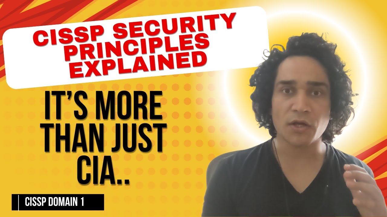 Security Principles: CIA, NIST 800-33, Accountability, Non-Repudiation ...