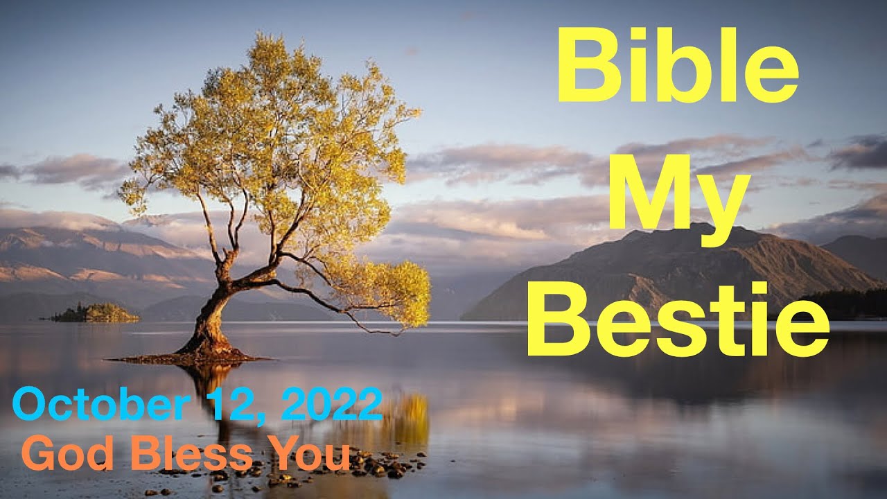Bible My Bestie: Verse-73 - YouTube