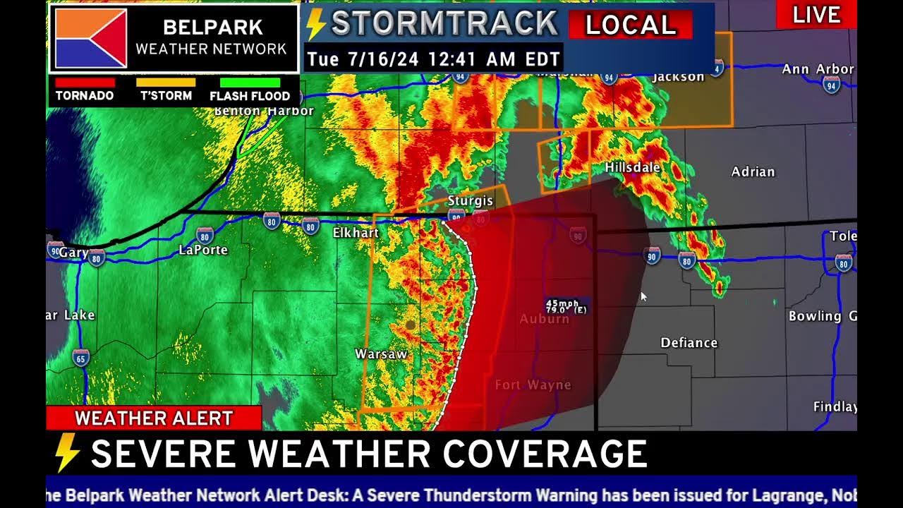 Severe Weather Coverage - YouTube