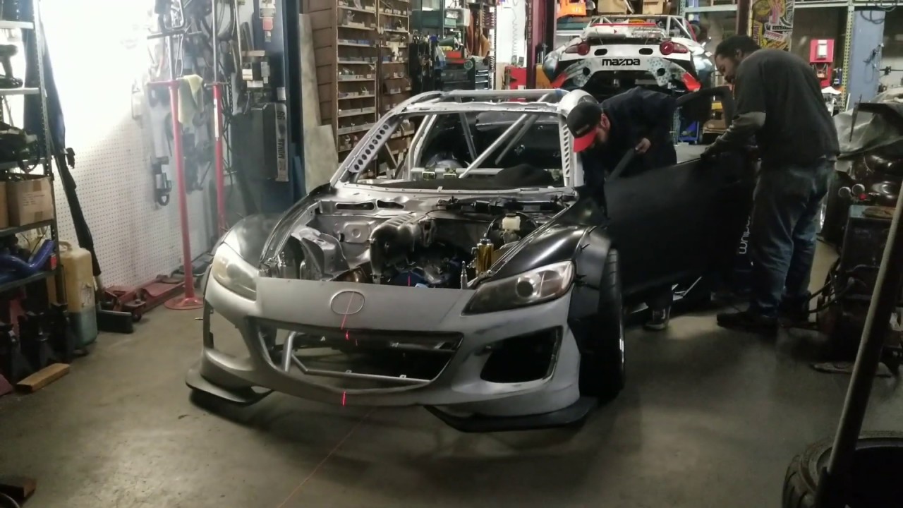Formula Drift RX8 build Vol 4. Kyle Mohan Racing 2019, Drive Train ...
