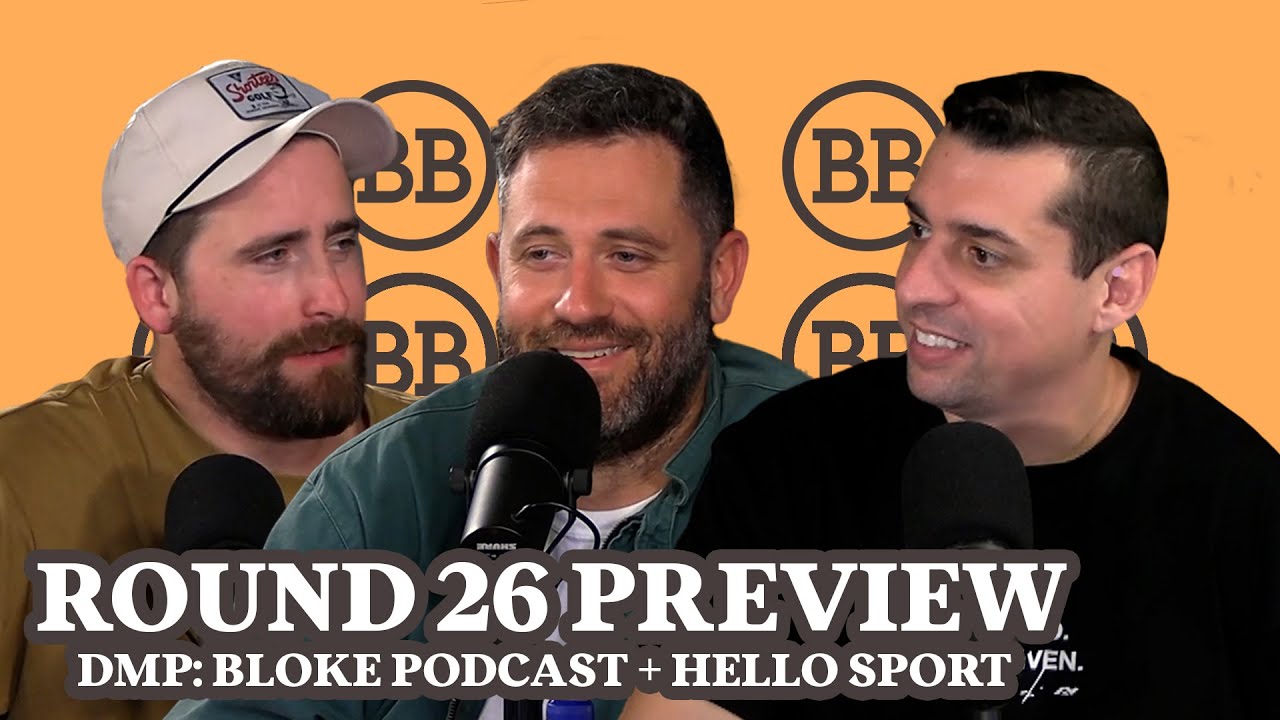 Bloke In A Bar - DMP: Round 26 Preview w/ Hello Sport - YouTube