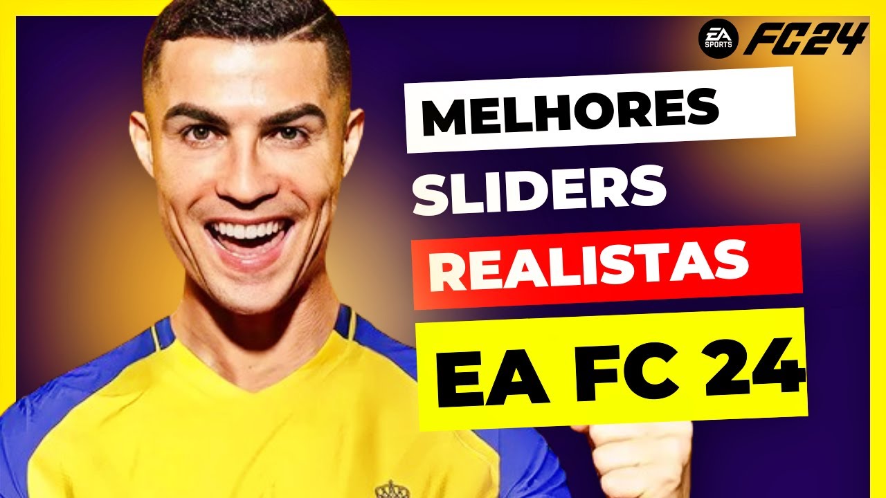 MELHORES SLIDERS EA FC 24! A MELHOR GAMEPLAY REALISTA - YouTube