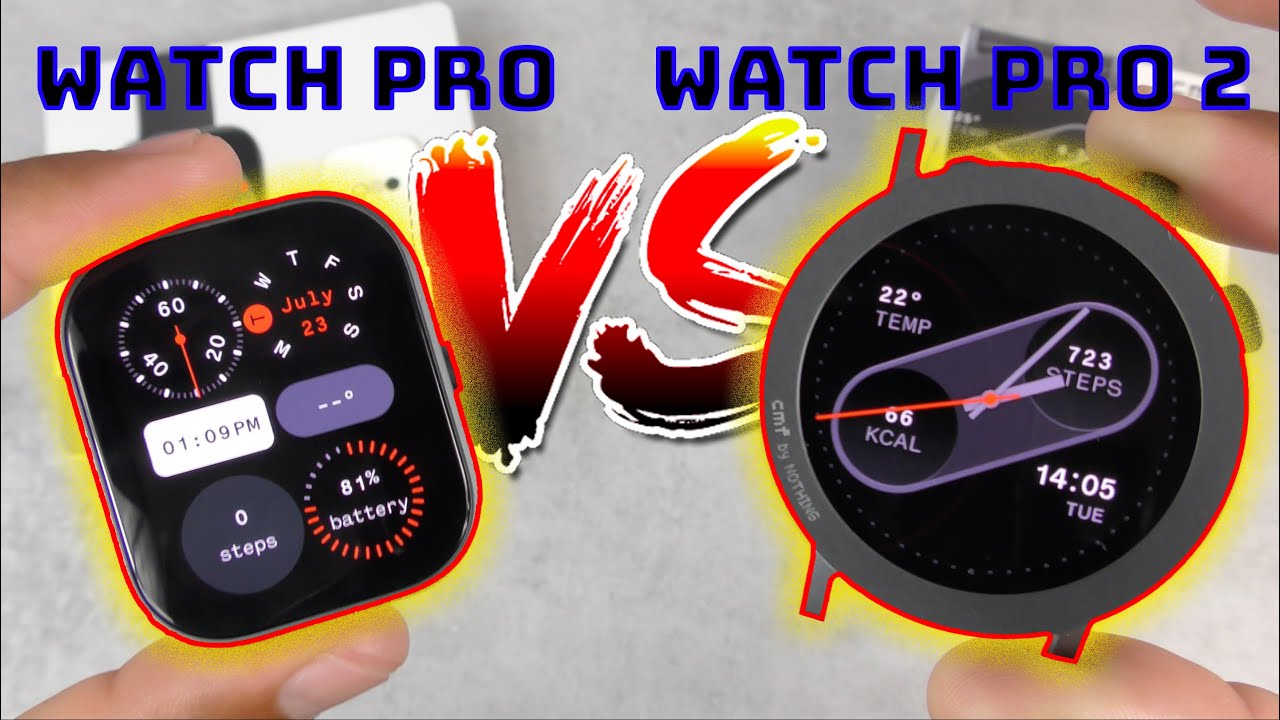 CMF By NOTHING: Watch Pro VS Watch Pro 2. There's Only 1 Winner ...