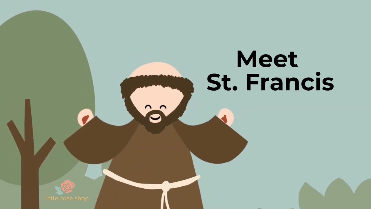 St Francis Story for Catholic Kids | The Little Rose Shop - YouTube