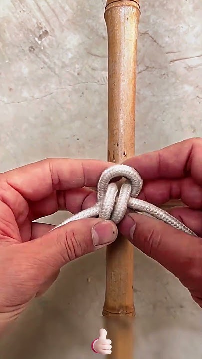 Skills of cross - binding rope knots- Good tools and methods can quickly improve work efficiency ...
