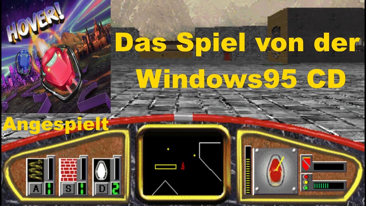 Das Spiel von der Windows 95 CD - Hover - #angespielt - YouTube