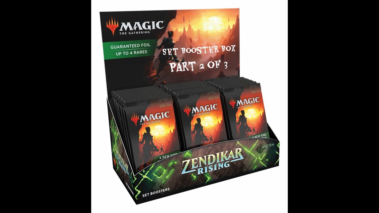 Zendikar Rising Set Booster Box 2 of 3 - YouTube