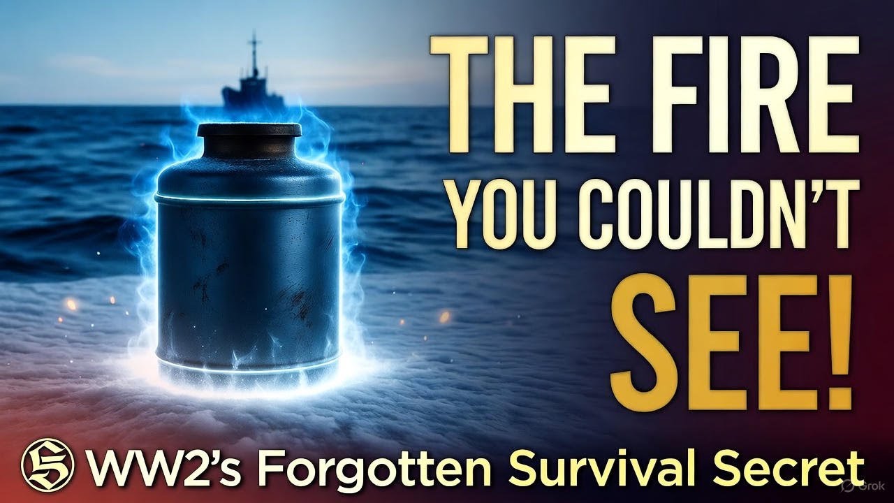 The Lifeboat Stove That Burned Without Flame — The Secret Heat That ...